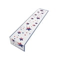 4Th of July Patriotic Table Runner Flag Table Decoration Independence ...