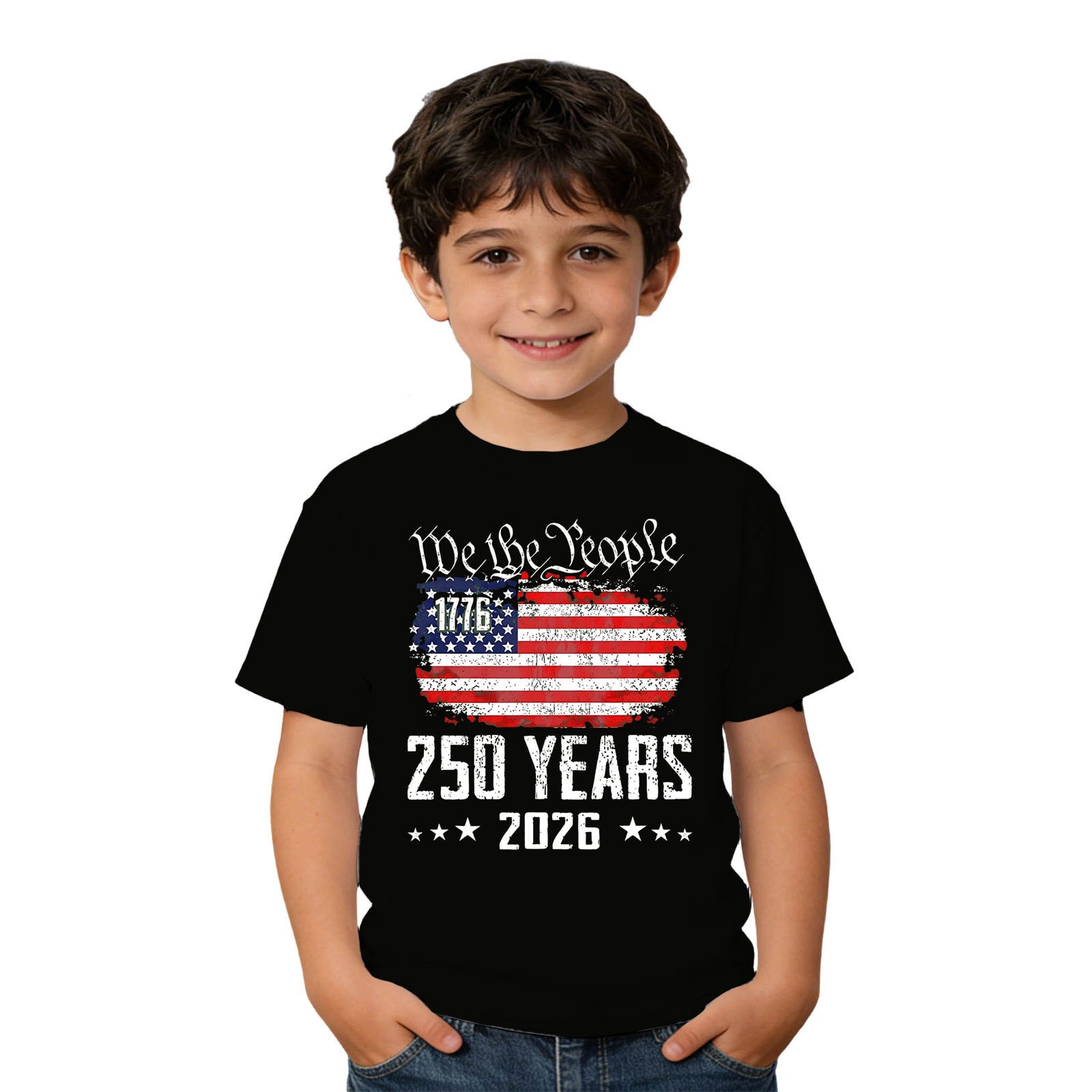 4Th of July Shirts for Toddler Boys Patriotic Graphic Print Short ...