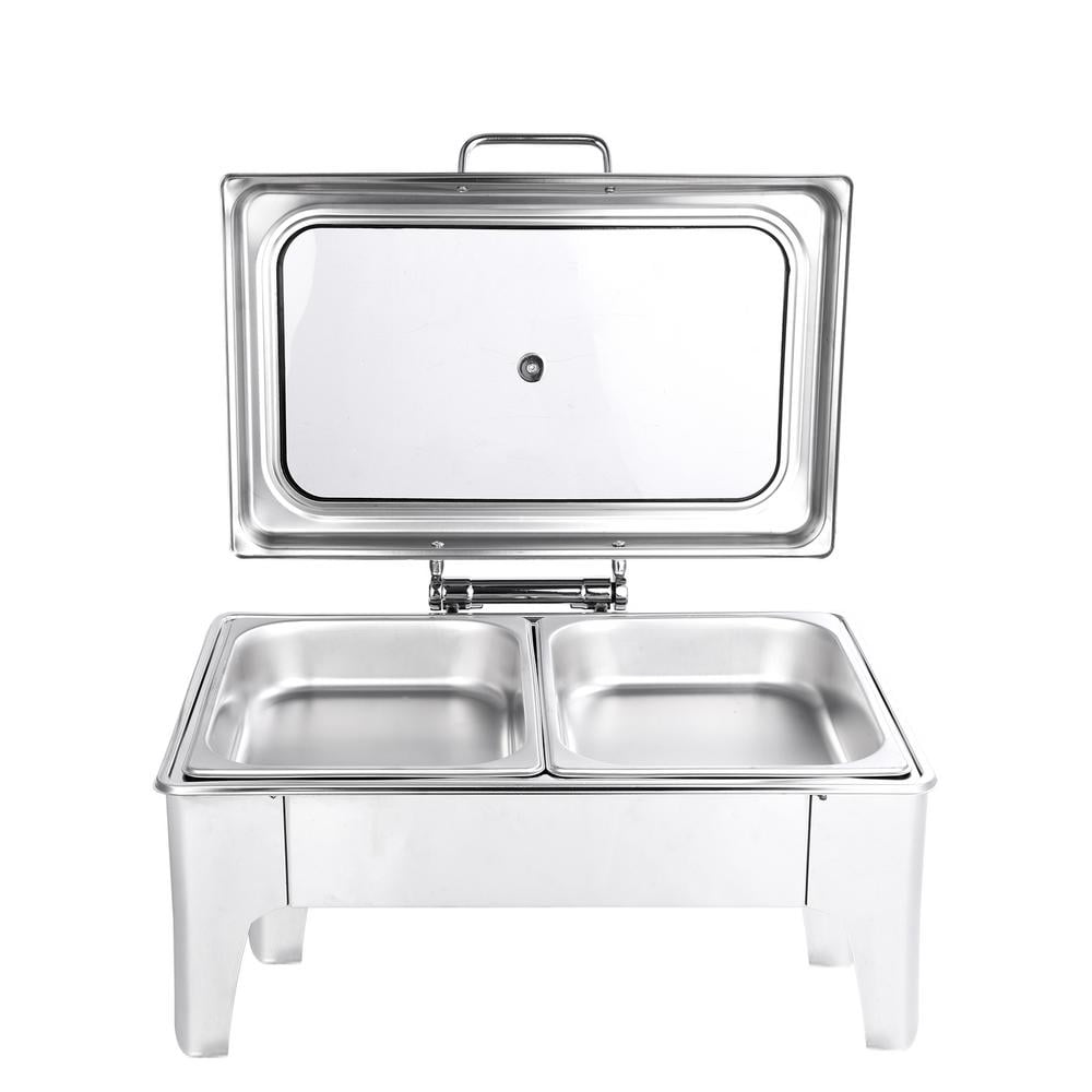 （4Types) Electric Chafing Dishes Buffet Set,Full Size Pans Roll Top ...