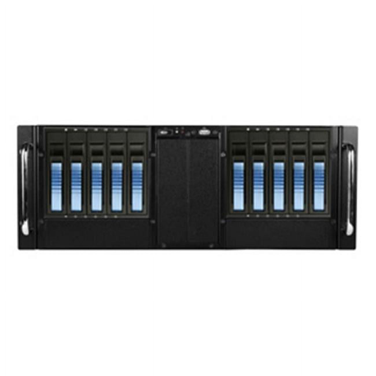 4U 10-Bay Stylish Storage Server Rackmount 10 x 3.5 In. Hotswap Chassis ...