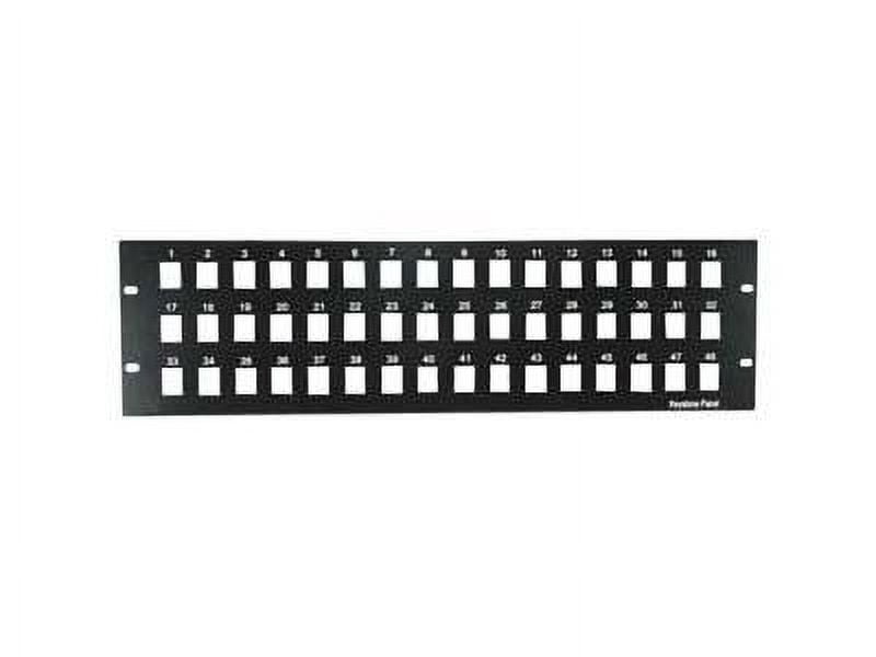 4U 1948-Port Blank Patch Panel - Walmart.com