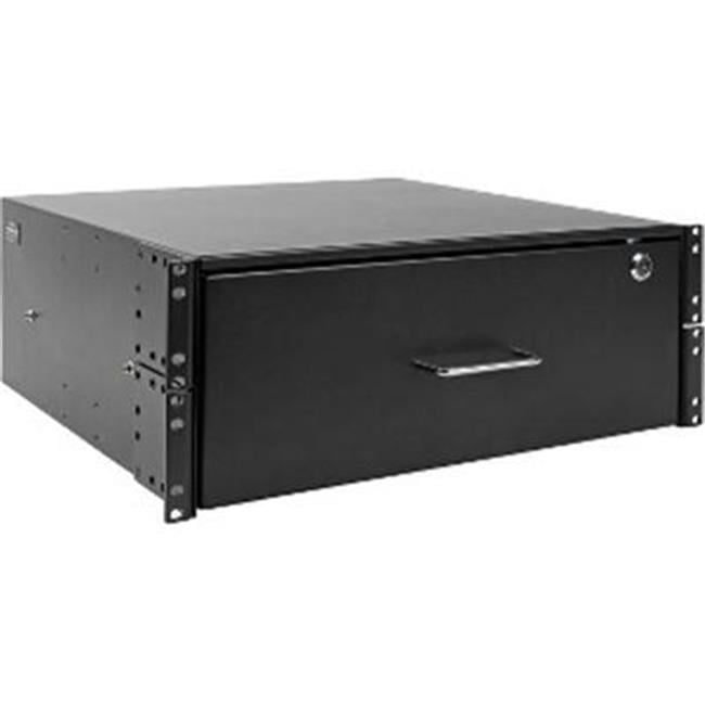 4U Locking Rack Mount Storage Drawer - Walmart.com