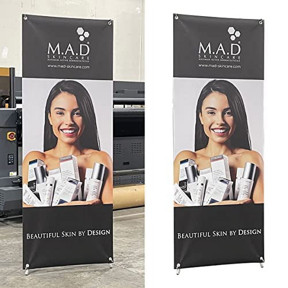 4U Media&Displays Premium X-Frame Stand 32"x78" (4 PACK) - Walmart.com