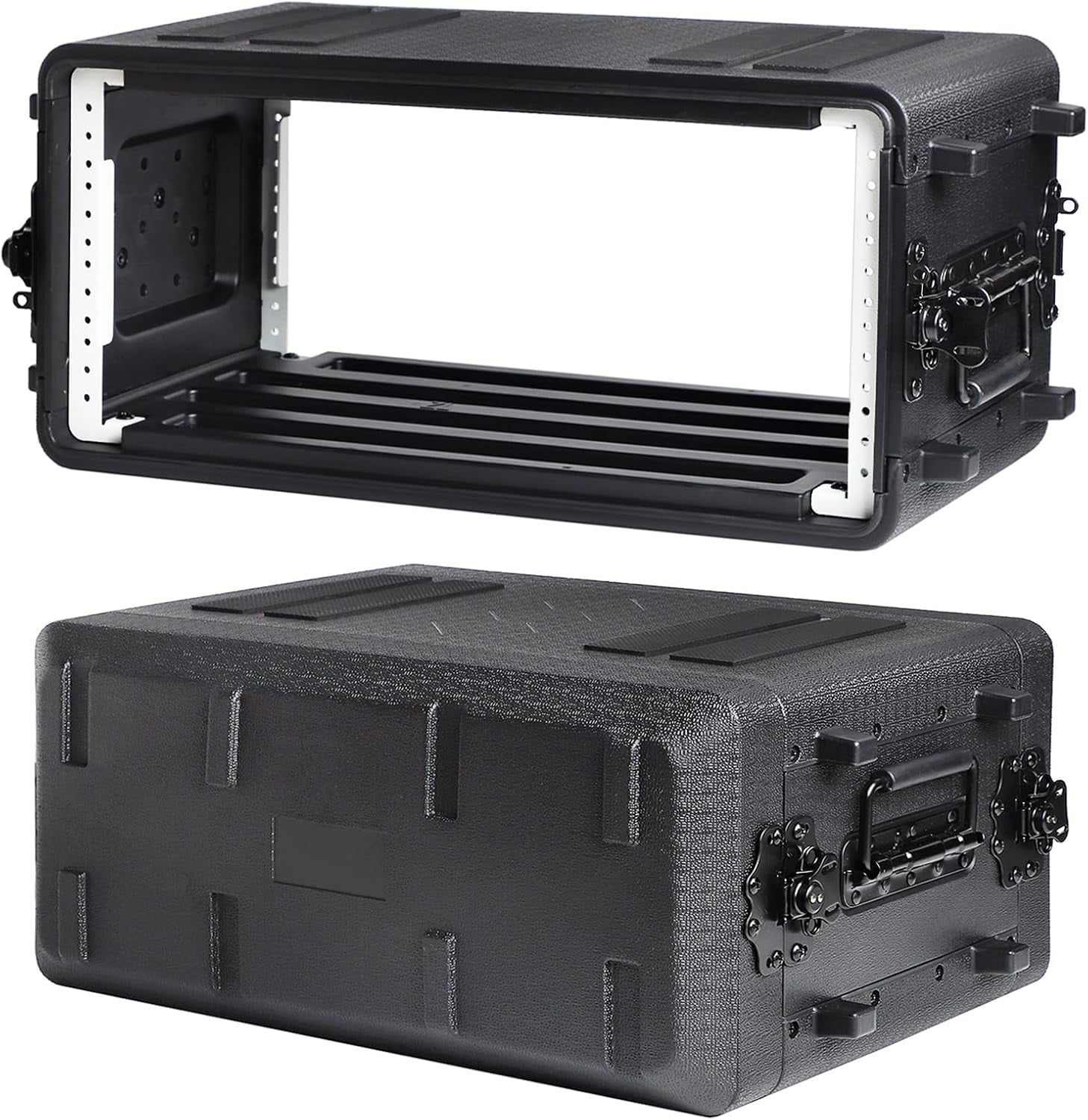 4U Rack Case Shallow 12" Depth, 19" Rackmount Flight Cases, Watertight ...
