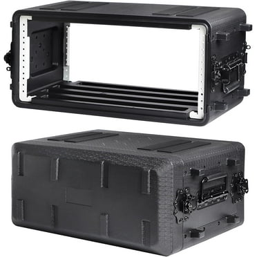 10.5" Rail-to-Rail Watertight Dust-proof Injection-Molded 2U Rack Case ...