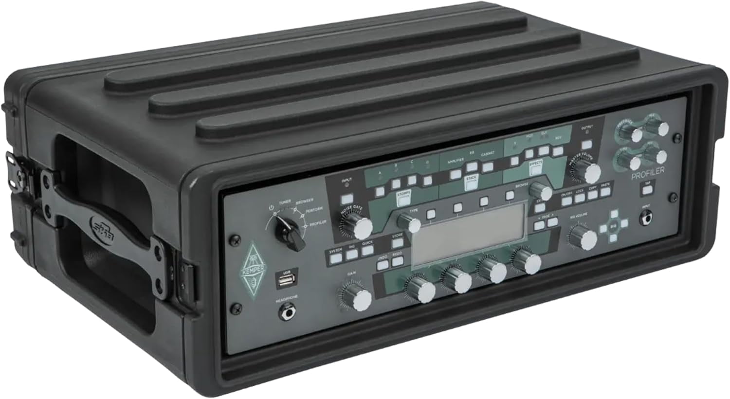 4U Shallow Roto Rack Case - Polyethylene Gear Protector Stackable with ...