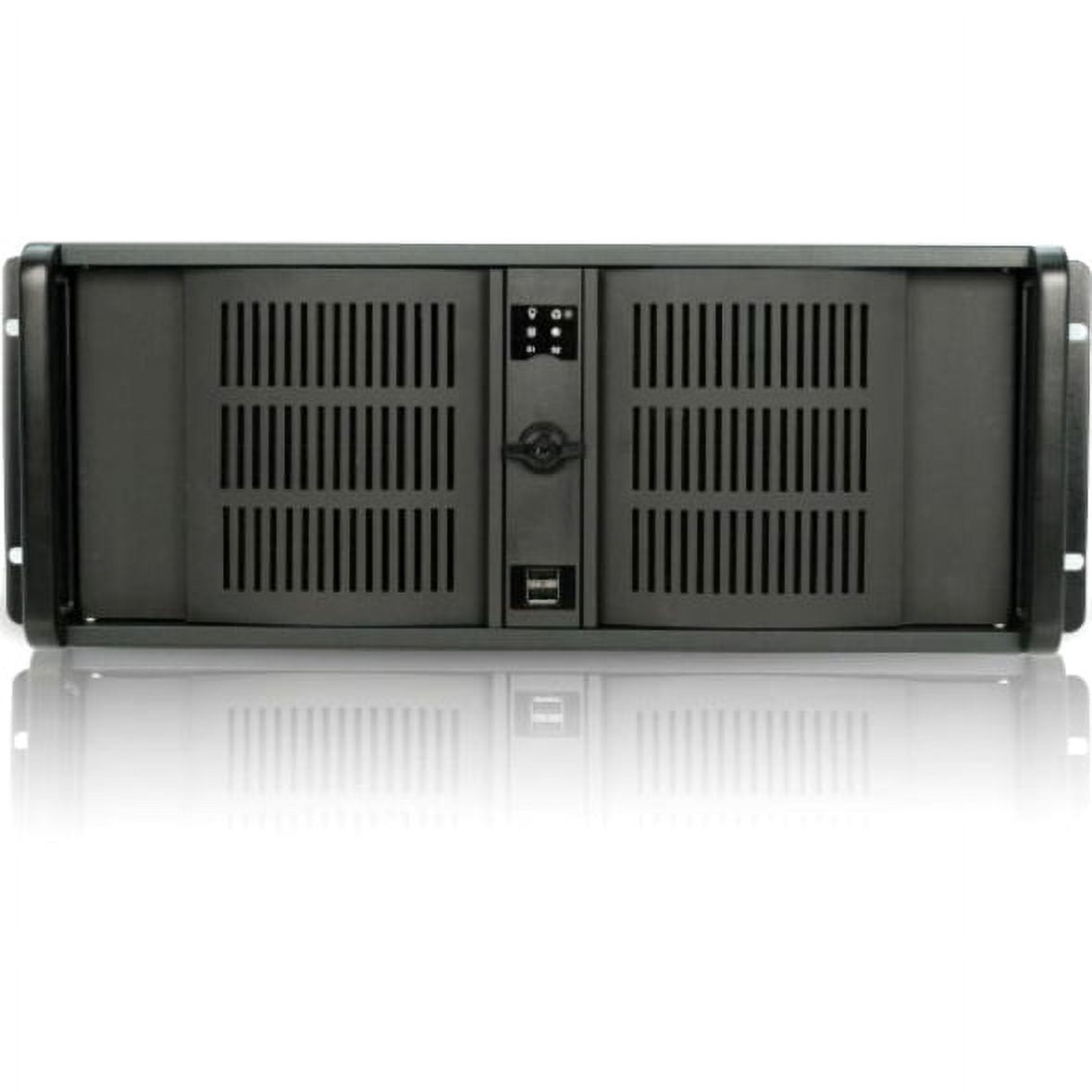 4U Ultra Compact Rackmount Chassis with 2x2.5" Trayless Drive Bays ...