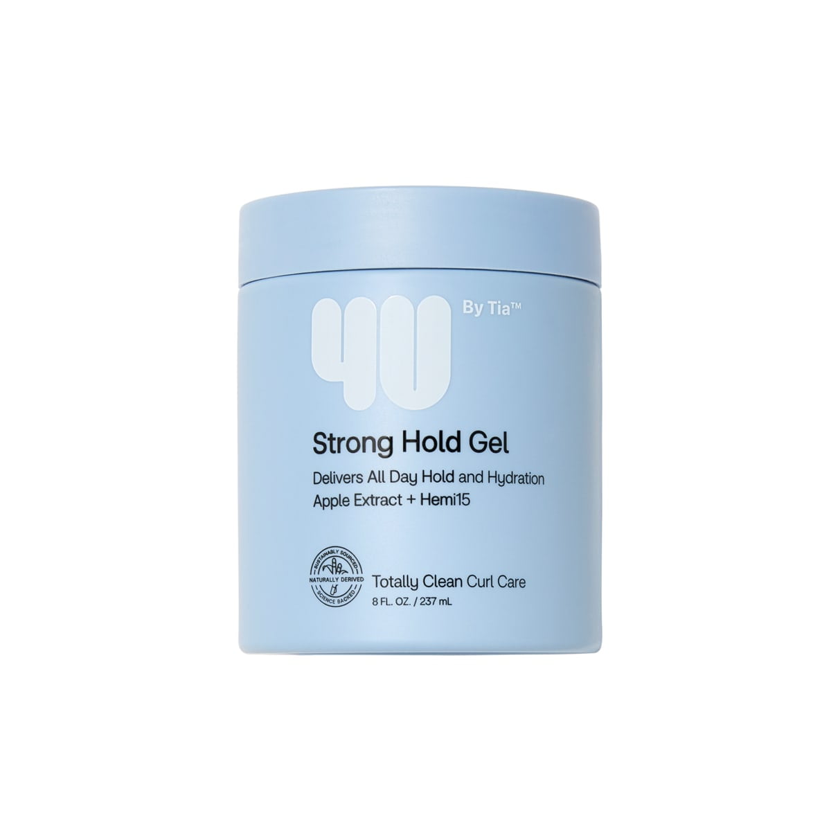 4U by Tia Strong Hold Gel with Apple Extract and Hemi15, 8 fl oz ...