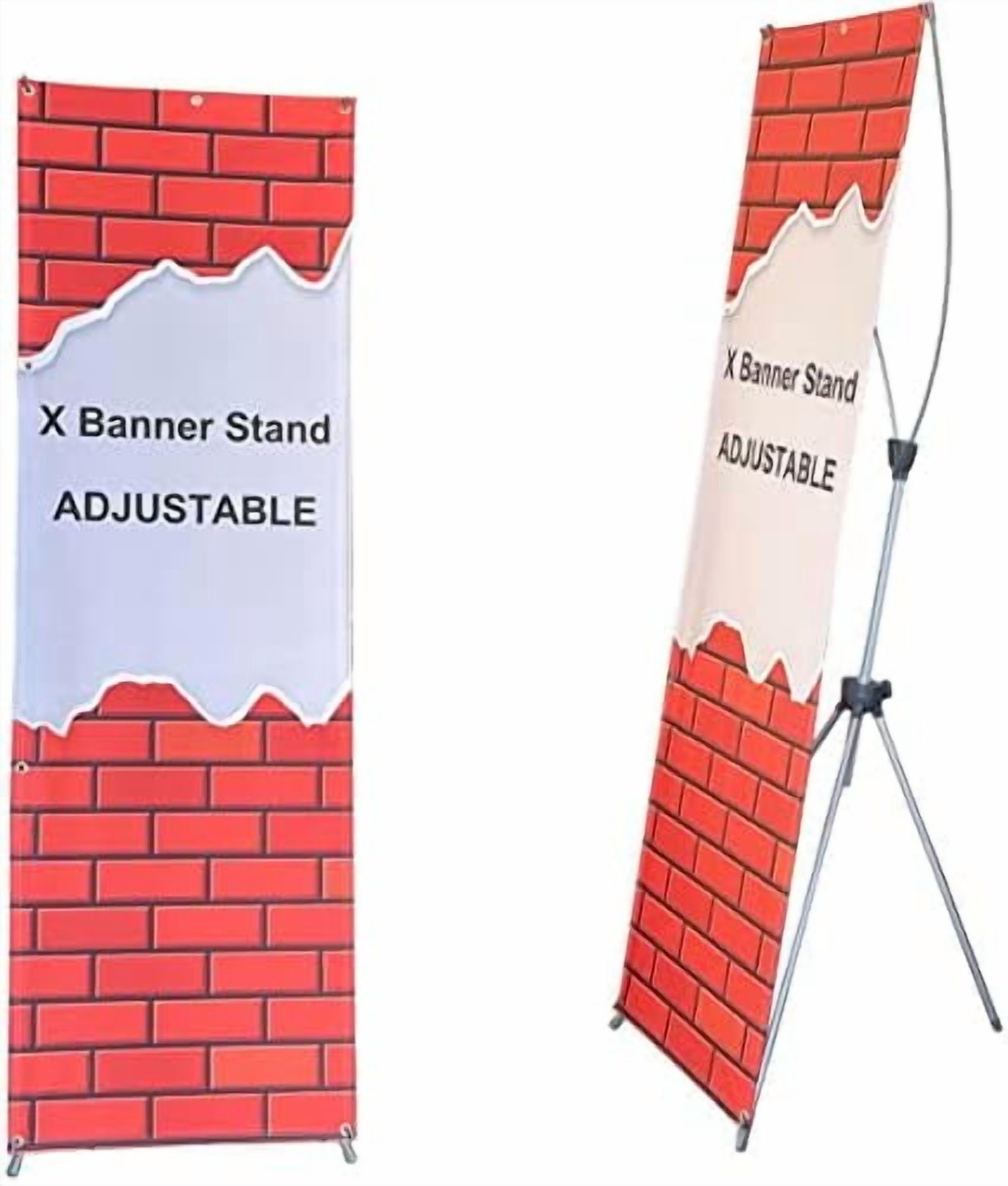 4UMedia&Displays Premium X Banner Stand 24"x63" 10 Units (Stand ONLY ...