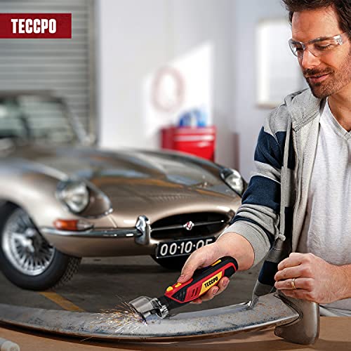 4V Cordless Rotary Tool, 5-Speed 25000RPM TECCPO Mini Power Rotary Tool ...