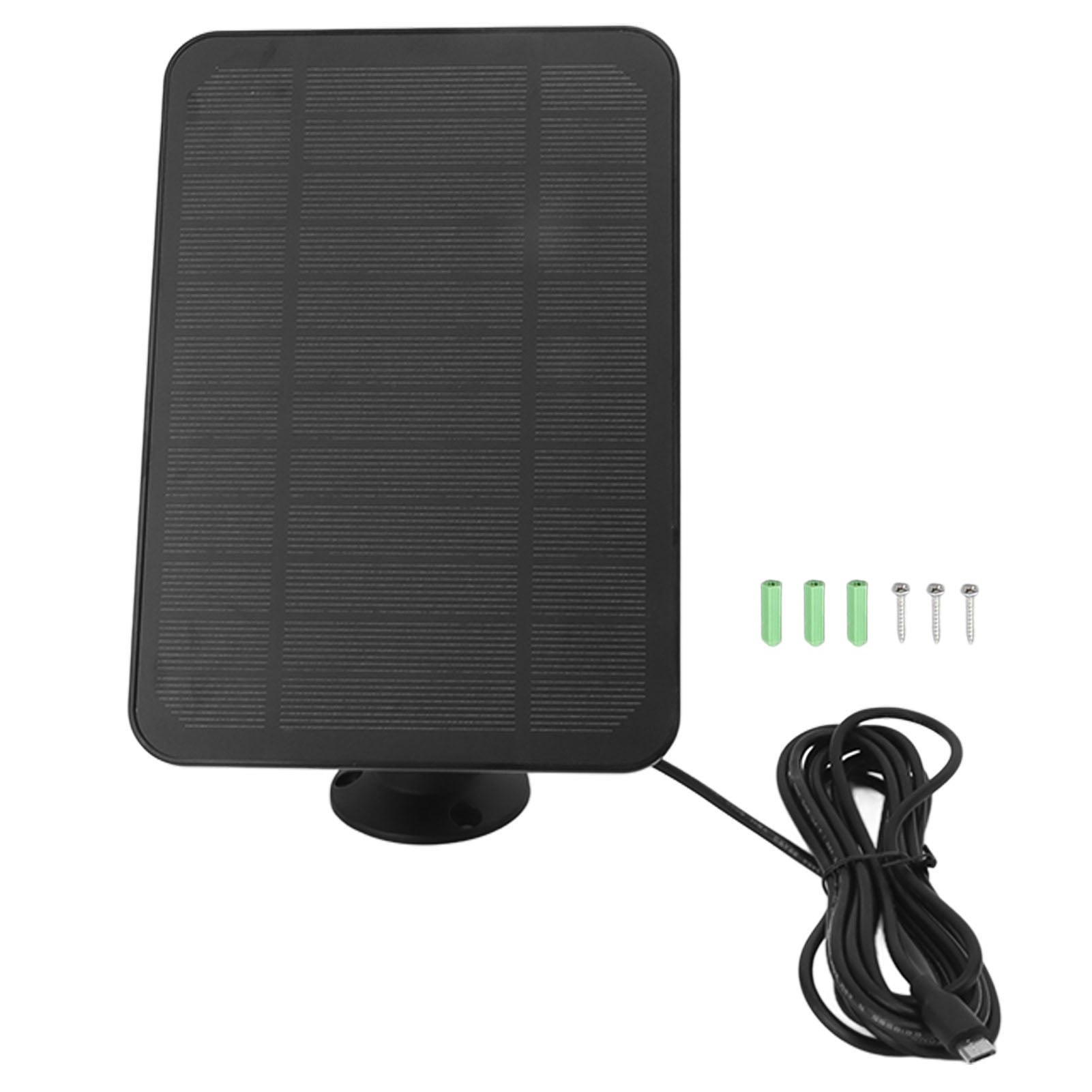 4W 5V Solar Panel for Home Security Camera IP65 Waterproof Solar ...