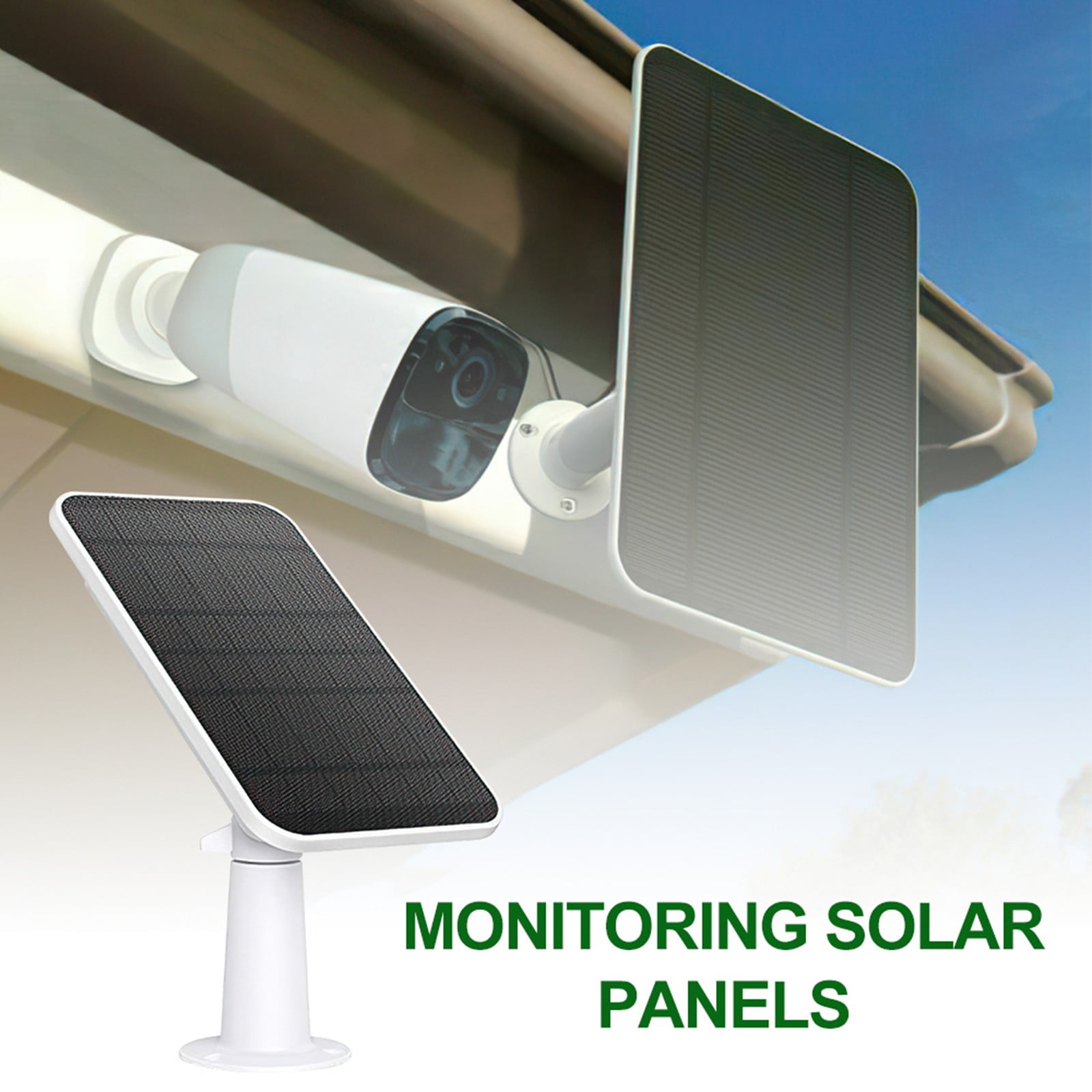 4W 5V Universal Low Power Surveillance Camera Solar Charging Panel ...