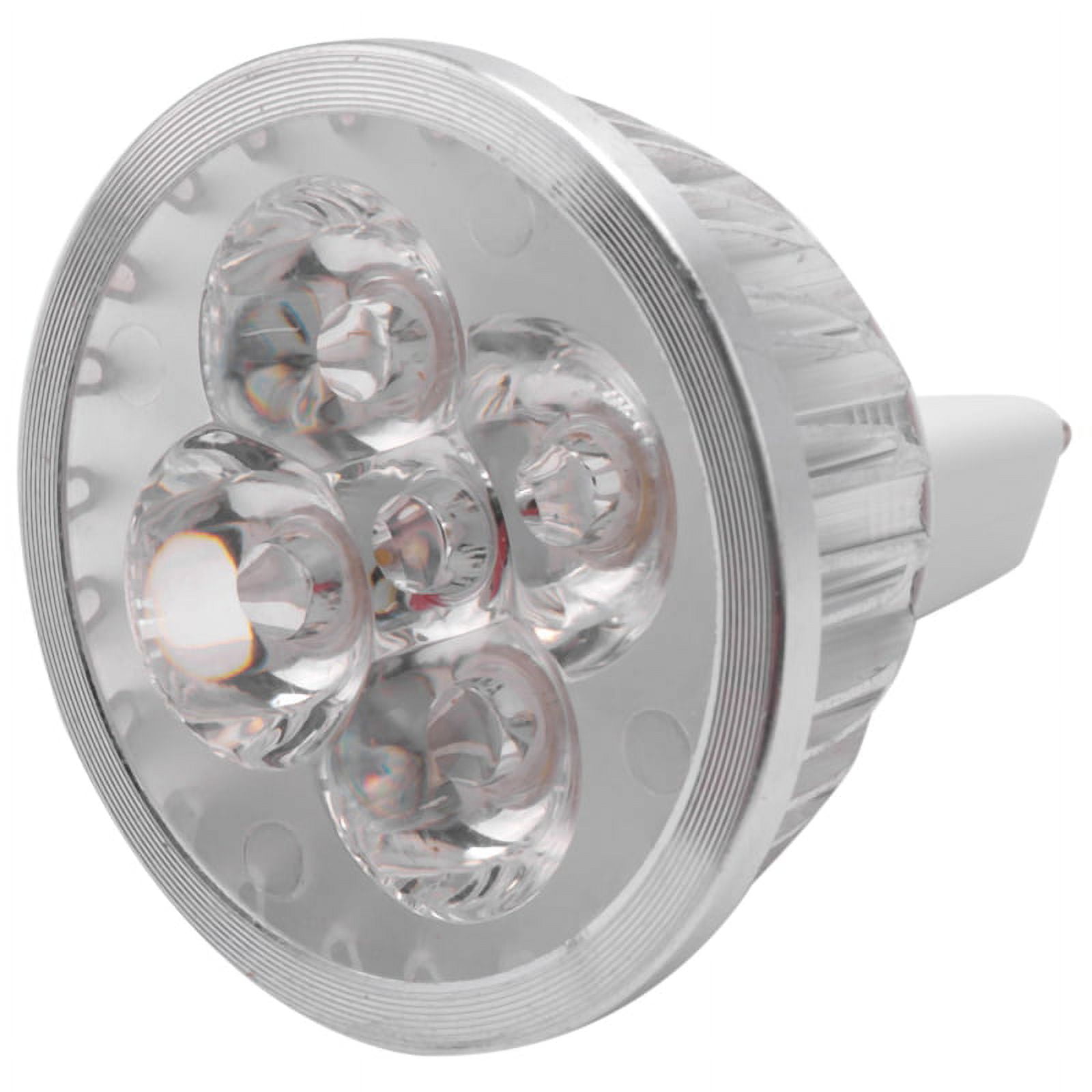 4W Dimmable MR16 LED Bulb/3200K Warm White Spotlight/50 Watt Equivalent ...