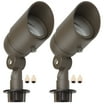 Doshine 4W Landscape Spotlights (2-Pack) | Low Voltage Outdoor Spot ...