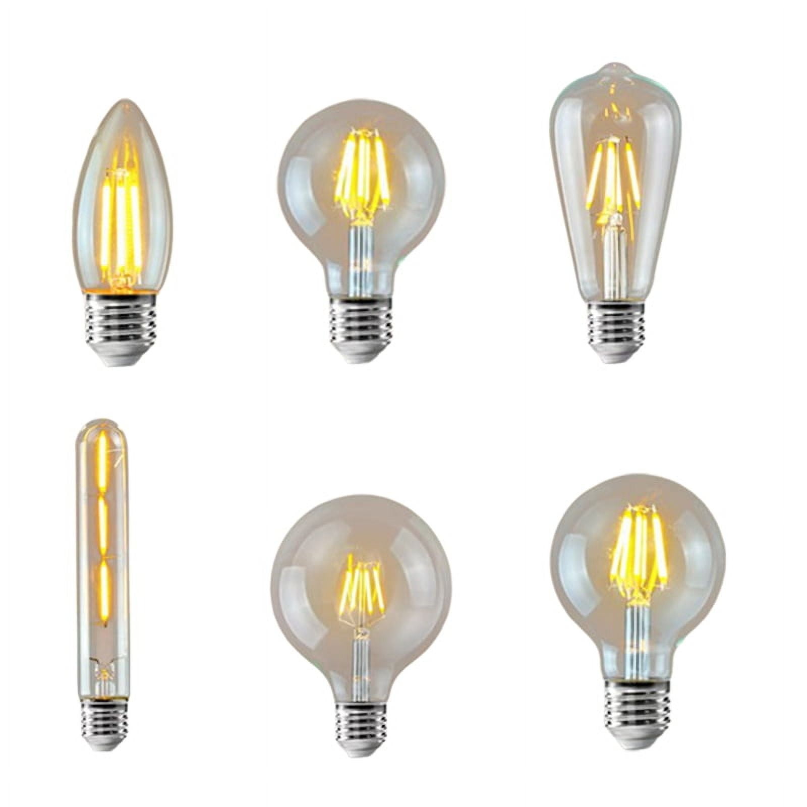 4W Vintage E27 Bulb C35 ST64 G80 G95 G125 T185 LED Retro 2200K ...