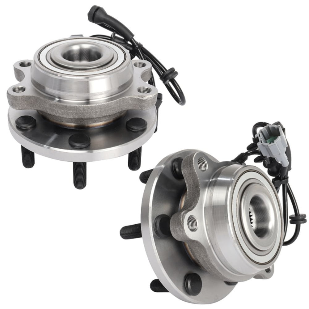 4WD (2) Front Wheel Hub & Bearing For Equator Frontier Pathfinder ...