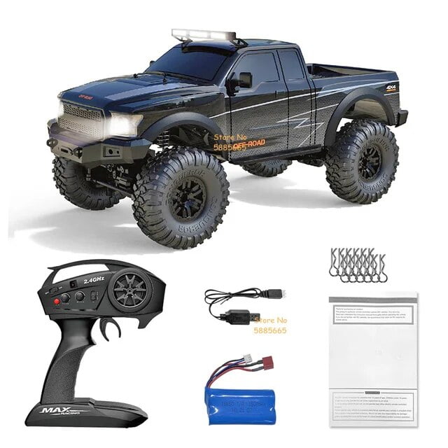4WD 45 Degree Climbing RC Off-road Crawler 2.4G 4WD 1/10 Professional ...