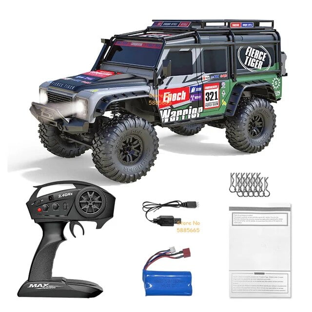 4WD 45 Degree Climbing RC Off-road Crawler 2.4G 4WD 1/10 Professional ...