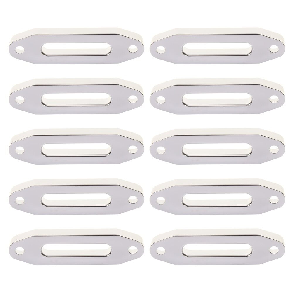 4WD ATV UTV Aluminum Hawse Fairlead 5 Inch Bolt Pattern Synthetic Winch ...