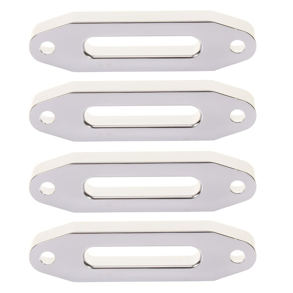 4WD ATV UTV Aluminum Hawse Fairlead 5 Inch Bolt Pattern Synthetic Winch ...