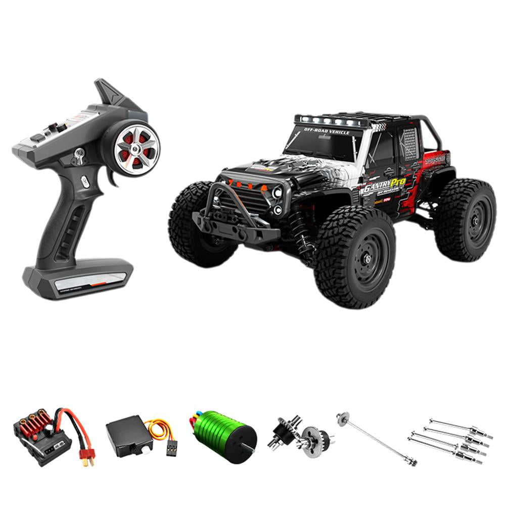 4WD Climbing Car Off Road High Spd 70KM/H Remote Control Car LED ...
