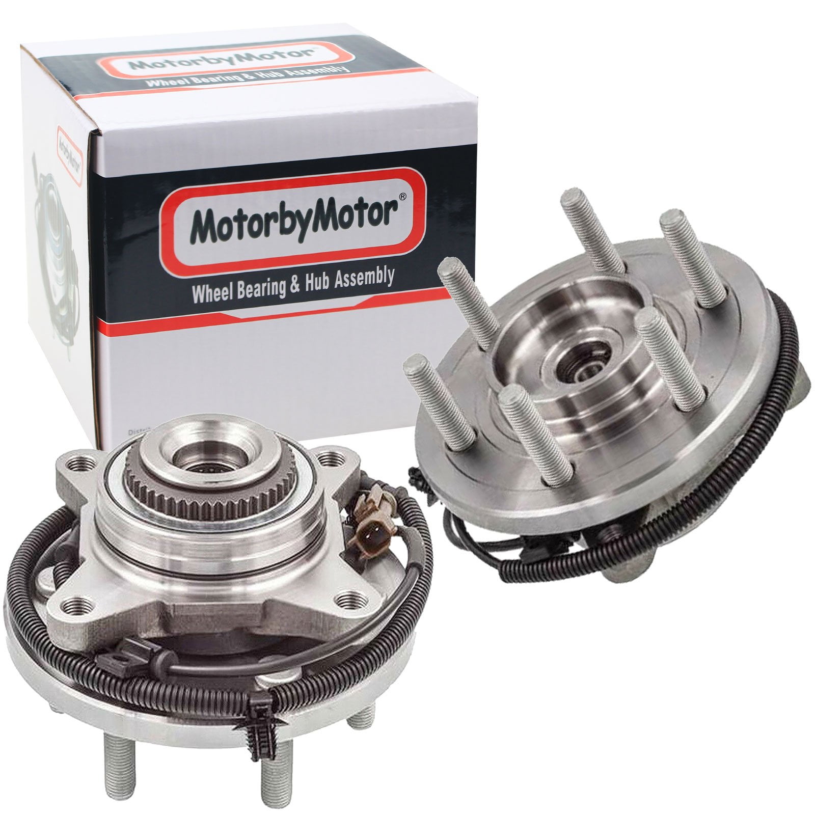 (4WD) Front Wheel Hub Bearing Assembly Fit 2015 2016 2017 Ford F-150 ...