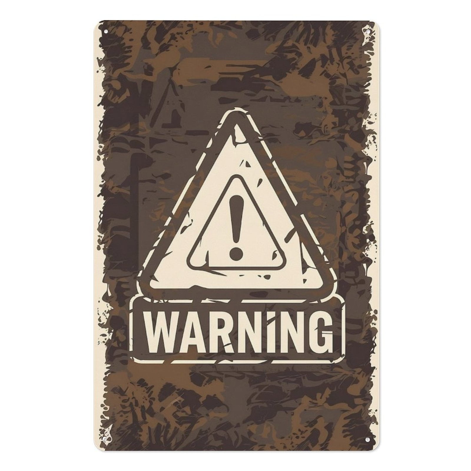 4WD Only Steep Driveway Sign Vehicle Signs Metal Tin Sign Warning ...
