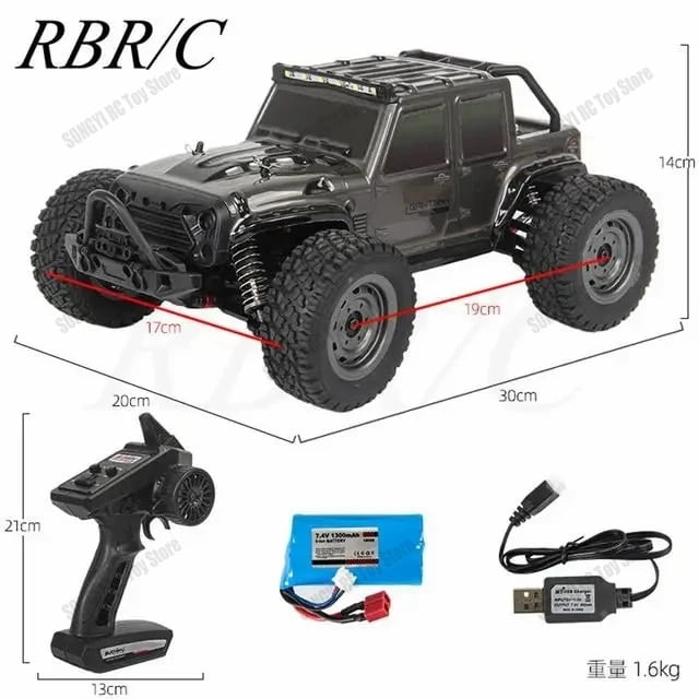 4WD RC Car 4x4 Off Road Drift Racing Cars 50 or 80KM/h Super Brushless ...
