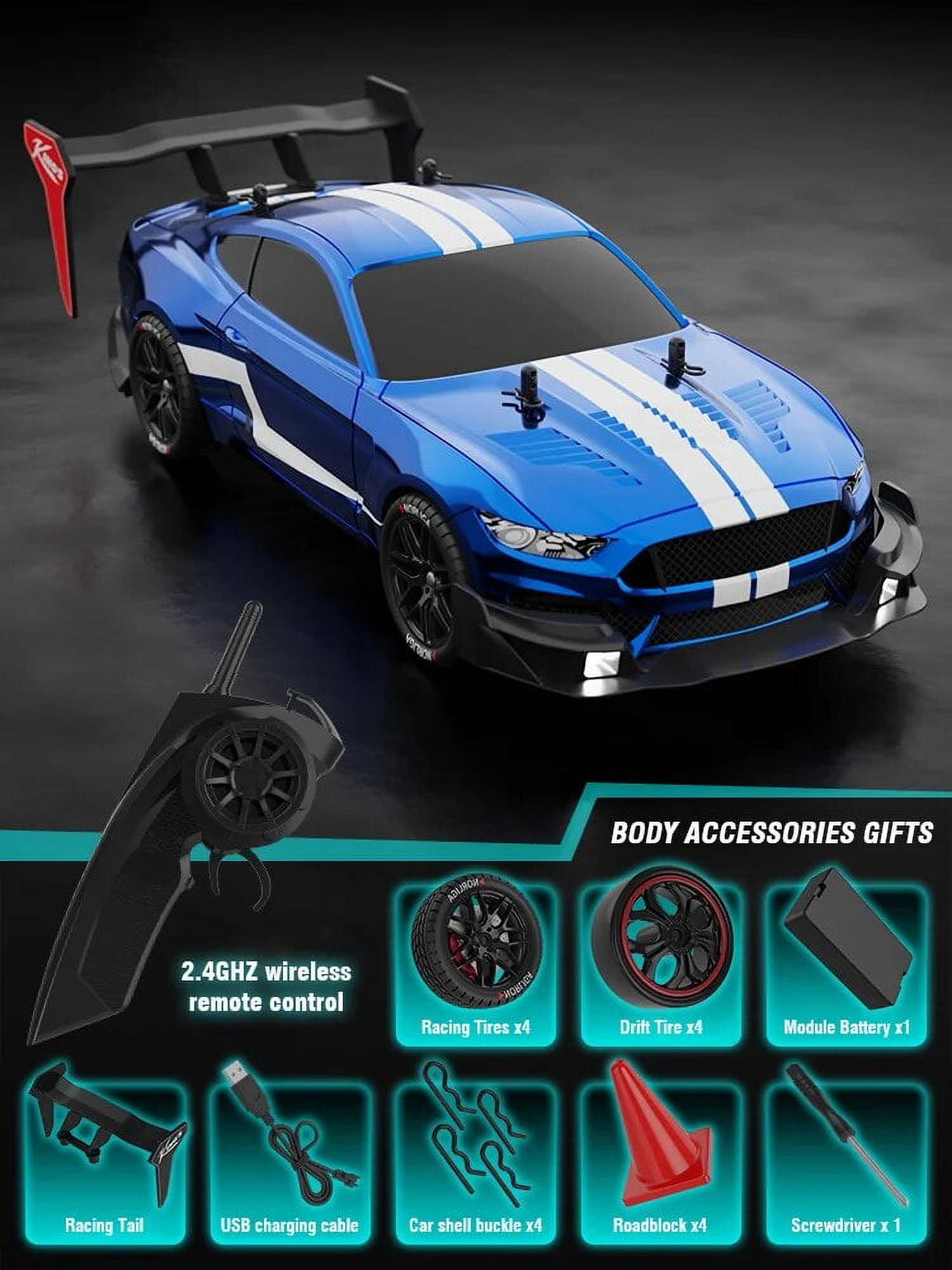 4WD RC Car Drift Racing 2.4G 50KM/H GTR Model 1/14 High Speed Off Road ...