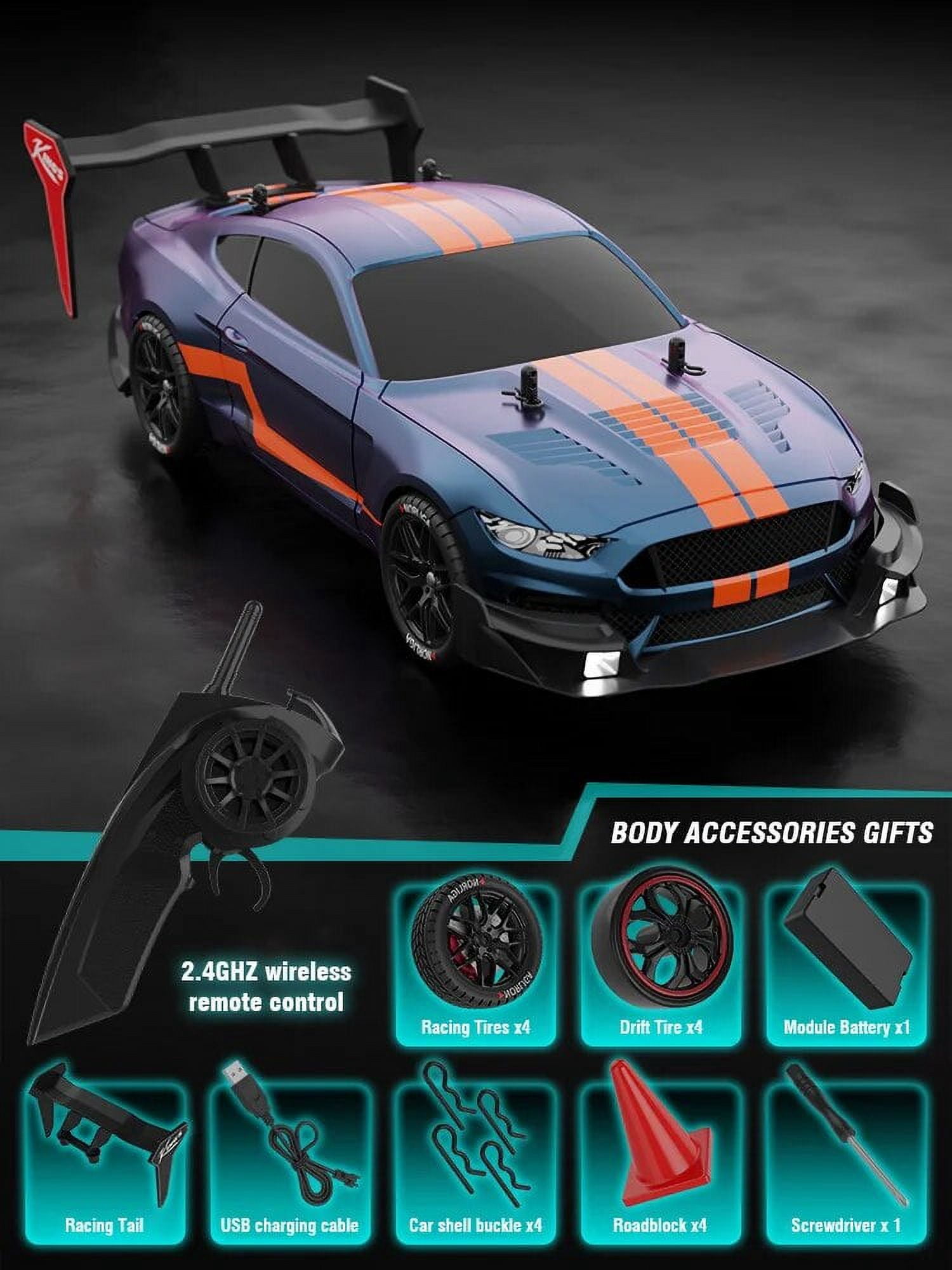 4WD RC Car Drift Racing 2.4G 50KM/H GTR Model 1/14 High Speed Off Road ...
