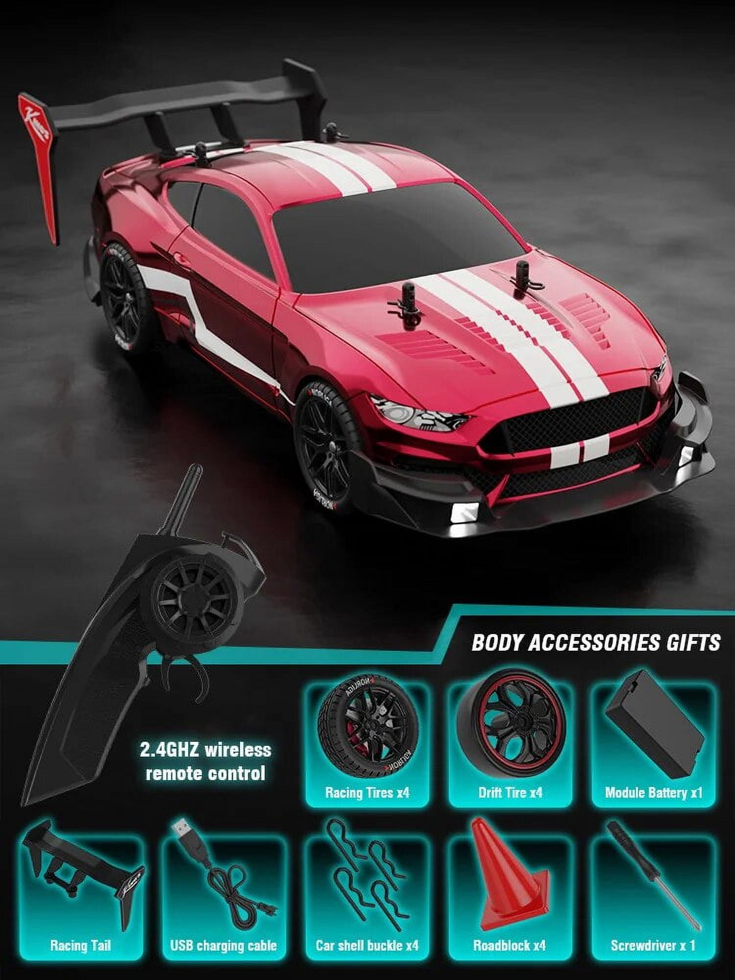 4WD RC Car Drift Racing 2.4G 50KM/H GTR Model 1/14 High Speed Off Road ...