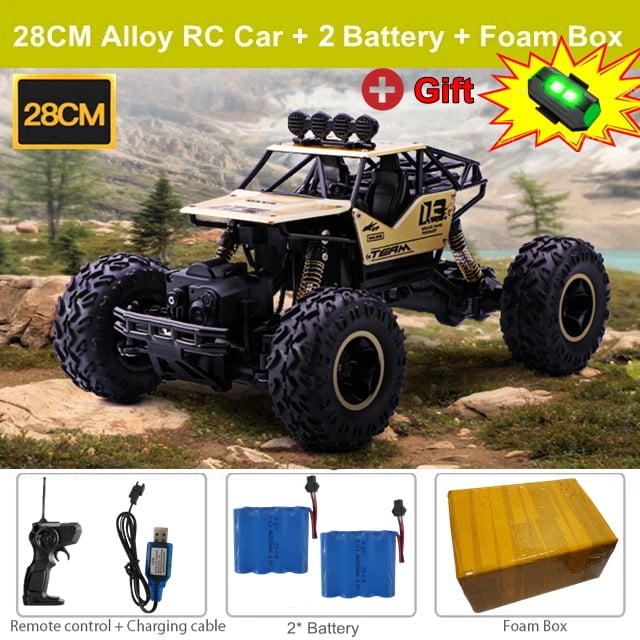 1:16 Alloy 4WD RC Car Remote Control Cars Buggy Off Road 4x4 Climber ...