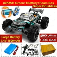 DEERC 200E 1:10Large 3S Brushless Motor High Speed RC Cars for Adults ...
