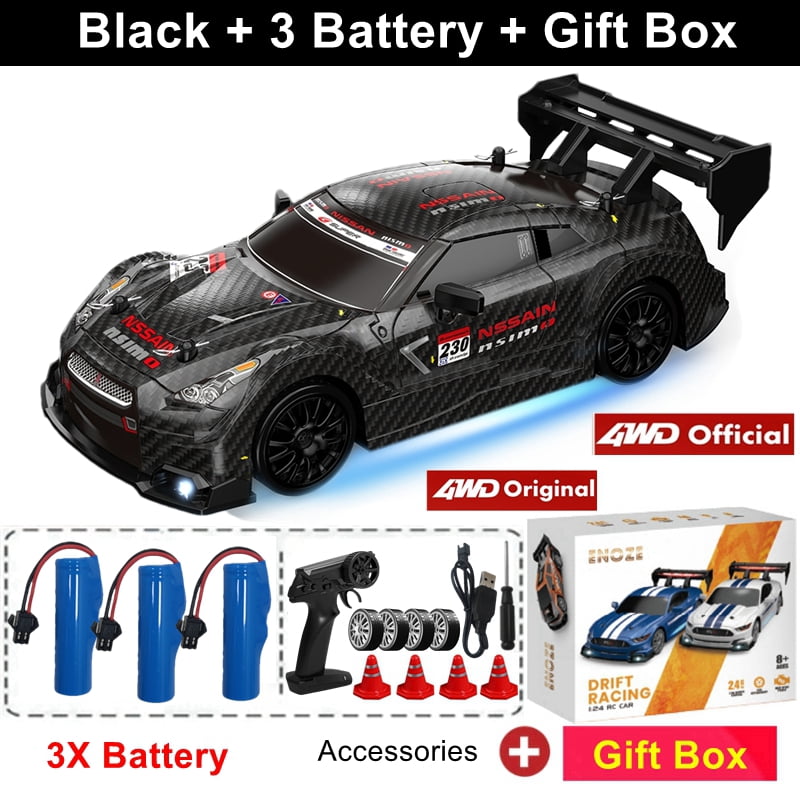 4WD Remote Control Competition Car RC Drift Racing 1:24 High Speed 4X4 ...