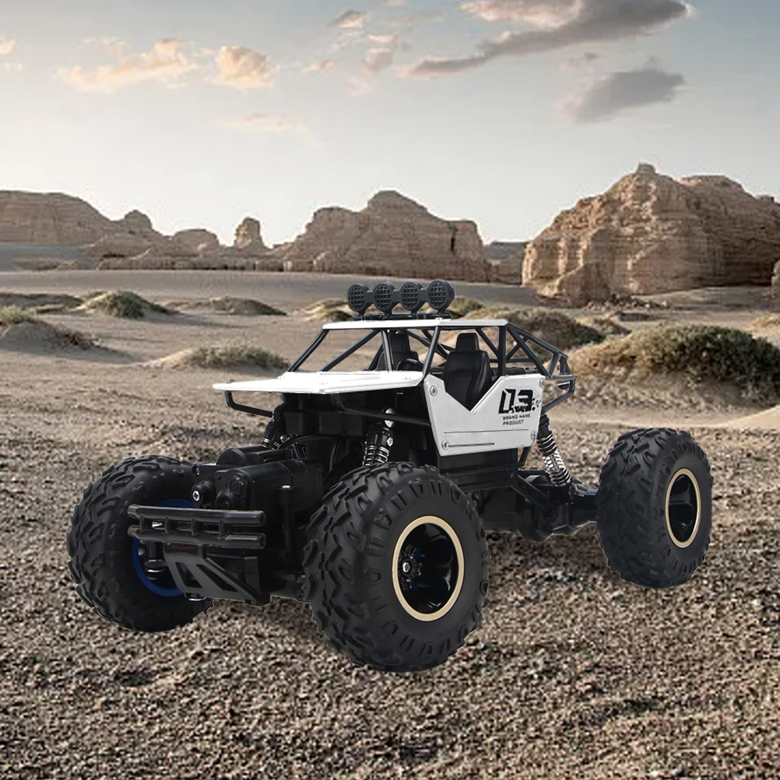 4WD Remote Control Off Road Drift Car High Speed Rechargeable Truck For ...