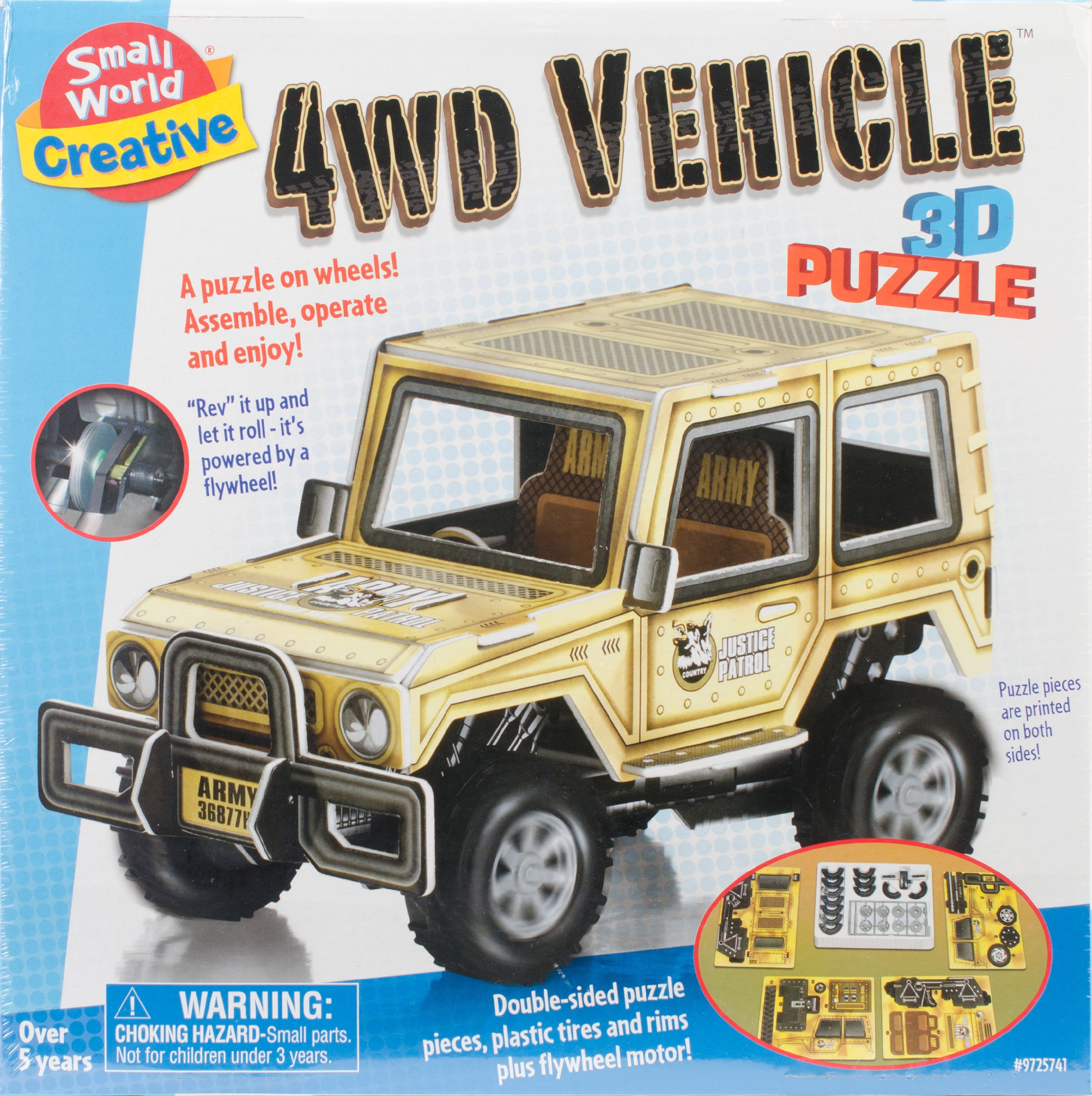 4WD Vehicle 3D Puzzle - Walmart.com