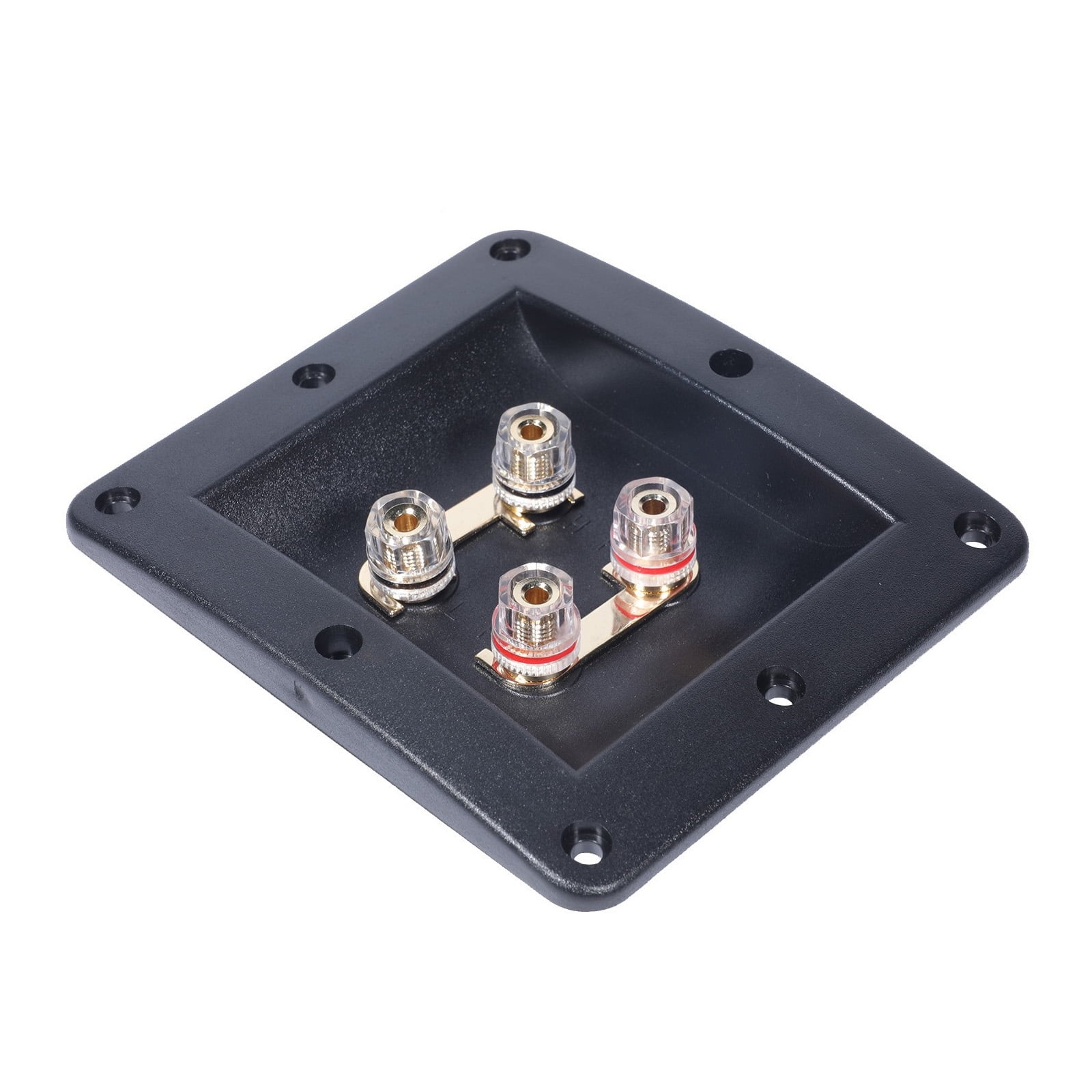 4Way Rectangle Speakers Terminals Box ABS Durability Flame Retardant ...