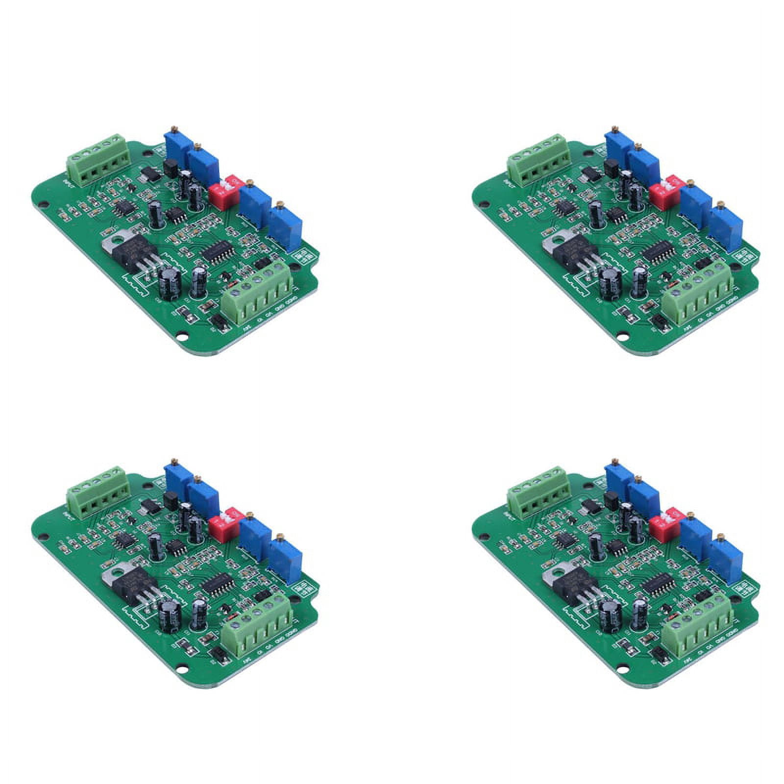 4X 0-10V Load Cell Sensor Amplifier Transmitter Weight Sensor,4 x 0-10V ...