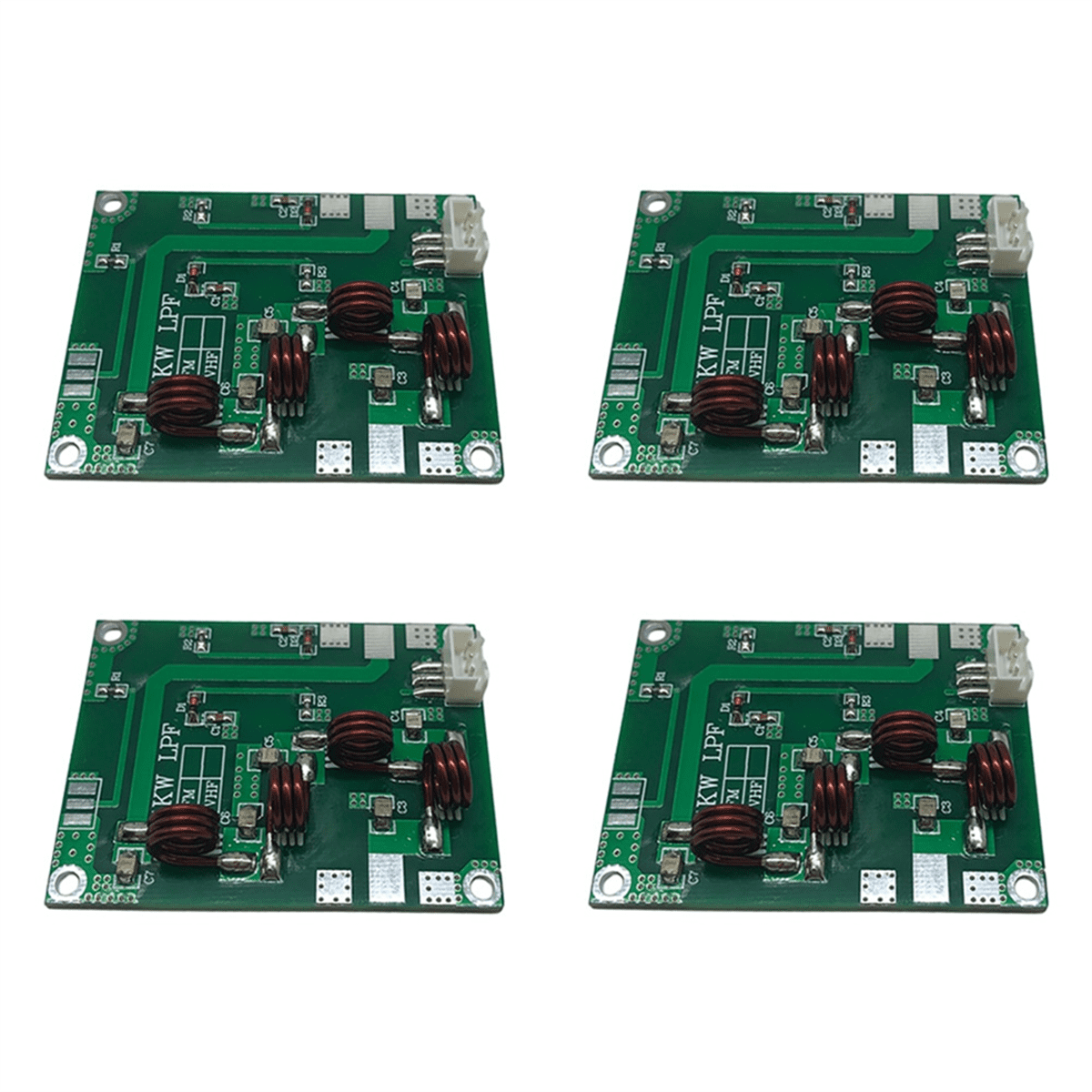 4X 0-1Kw 88-108Mhz Low Pass Filter Coupling for FM Transmitter ...
