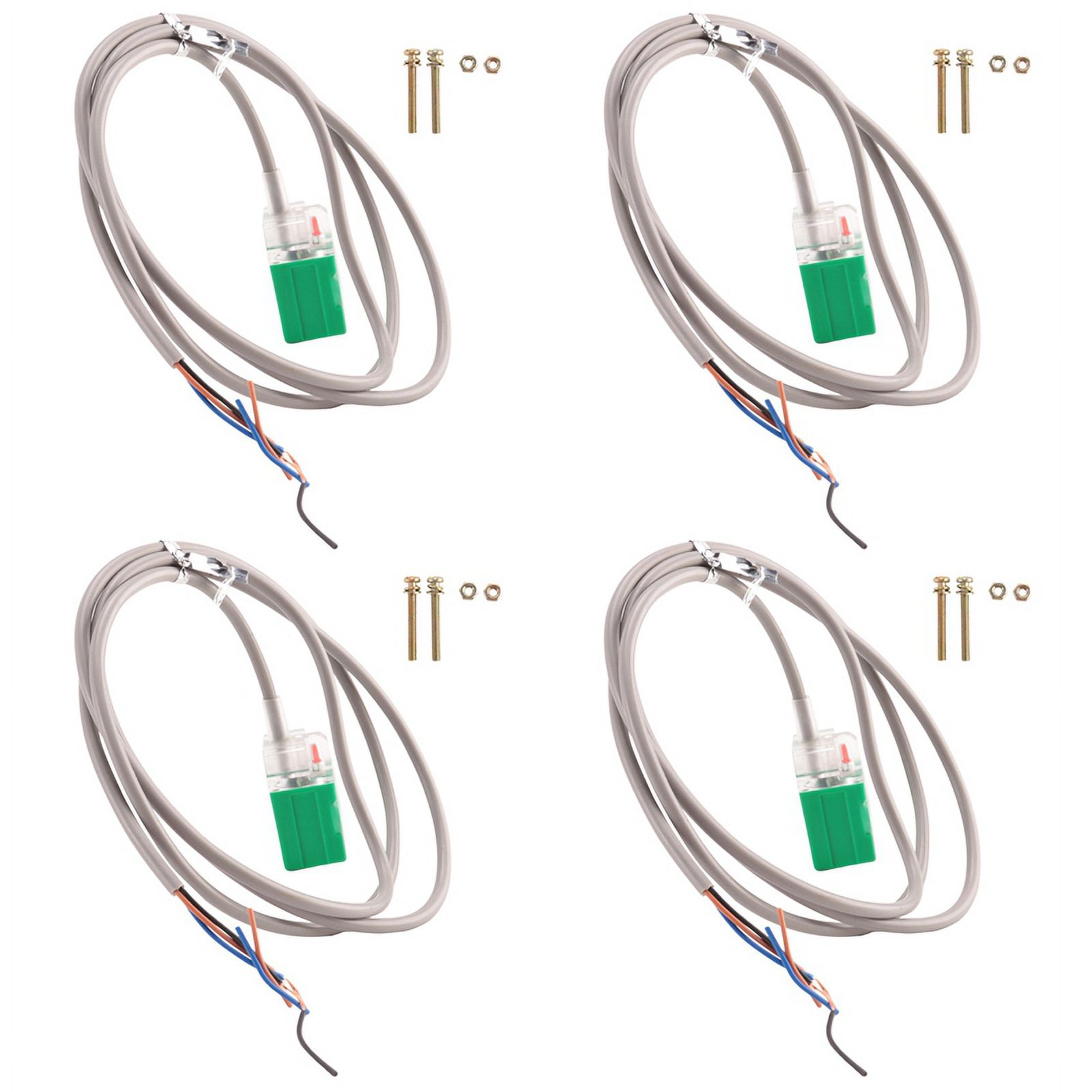4X -05N/P DC 10-30V NPN NO 5mm Square Inductive Proximity Sensor Switch ...