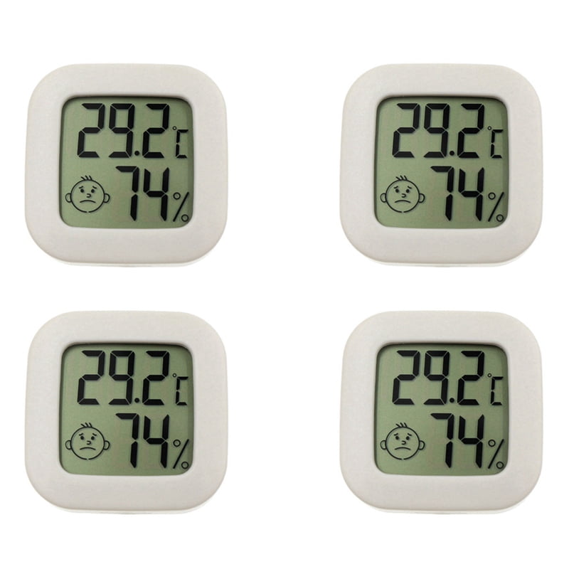 4X -0726 Thermometer Indoor Electronic Environmental Room Thermometer ...