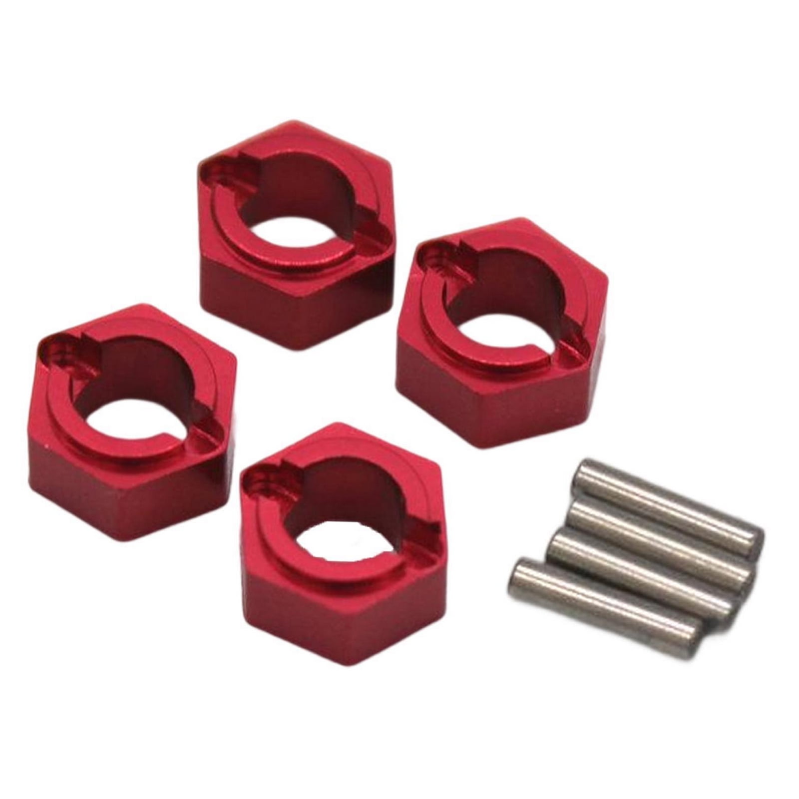 4X 1/24 RC Car Wheel Hex Adaptor Spare Parts Extension Hex Hub Adapter ...