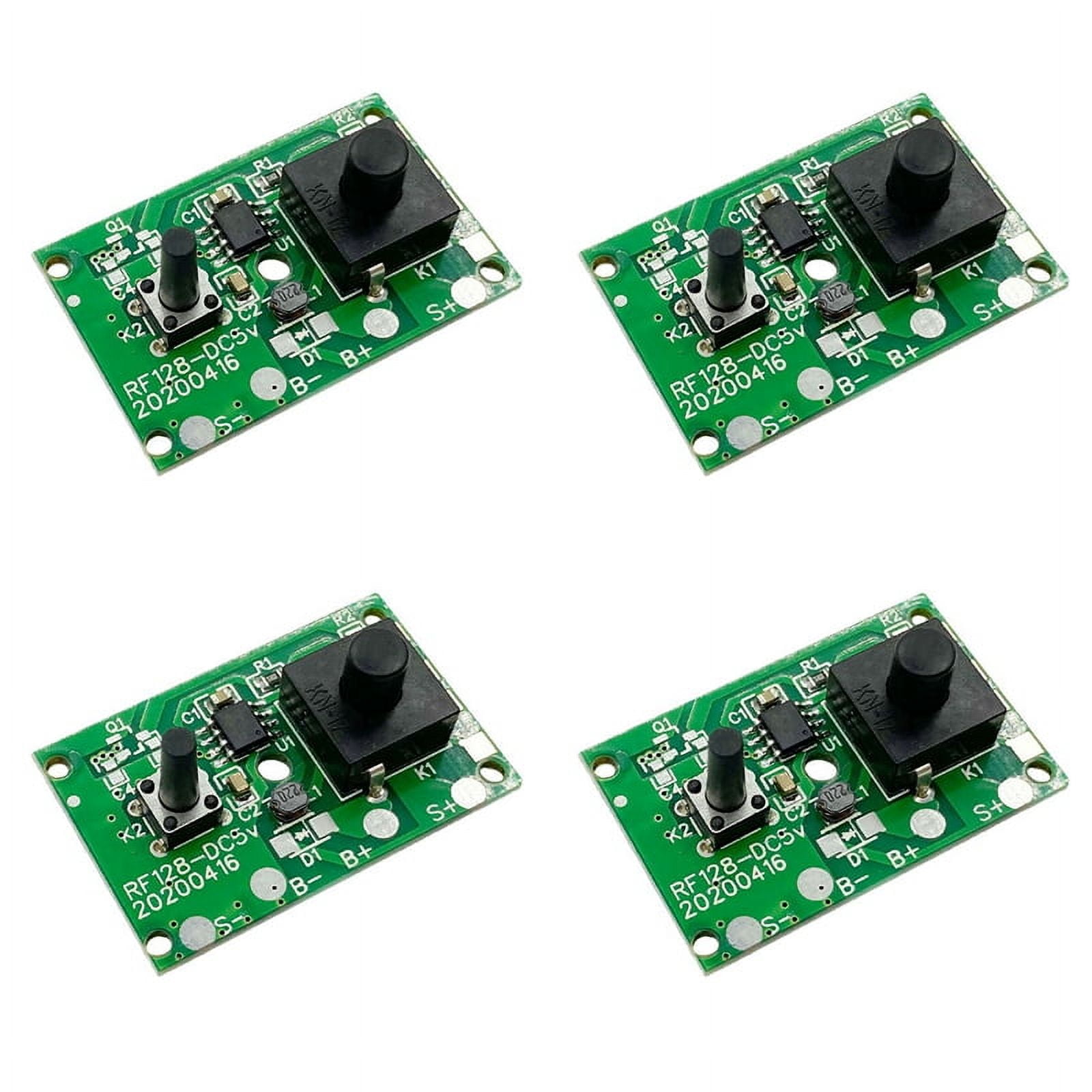 4X 1.2V Solar Lamp String Control Board Circuit Board with Switch Solar ...