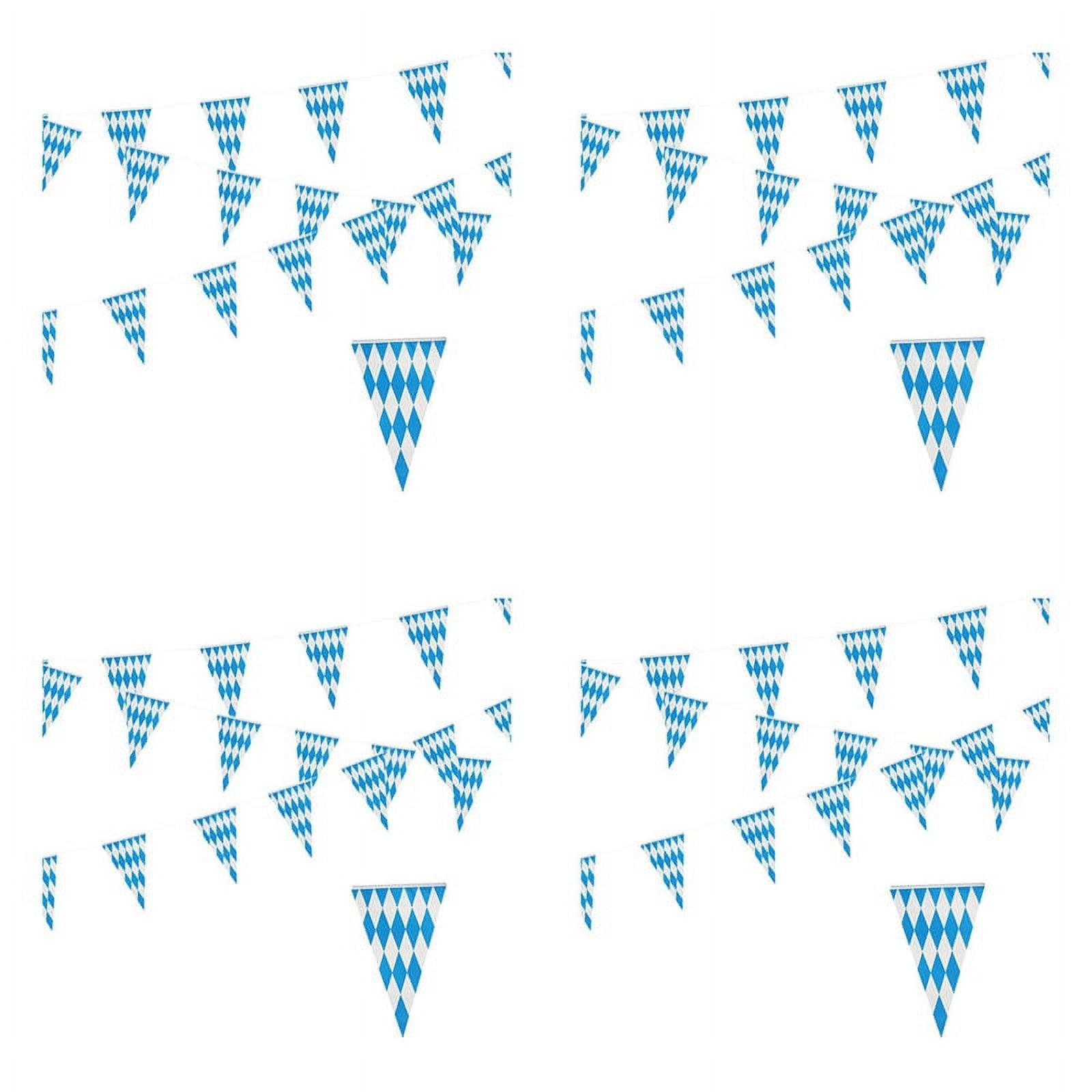 4X 10M Bavarian Garland Decoration Oktoberfest Oktoberfest Pennant ...
