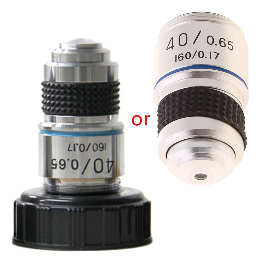 4X 10X 40X 100X Microscope Objective Lens Achromatic Objective ...