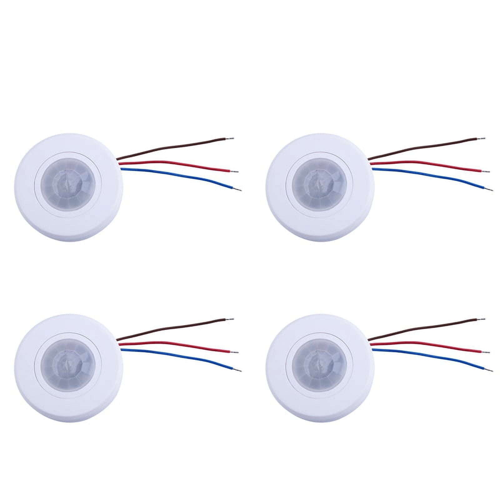 4X 110-220V Ceiling PIR Motion Sensor Light Switch 200W Ultra Slim ...