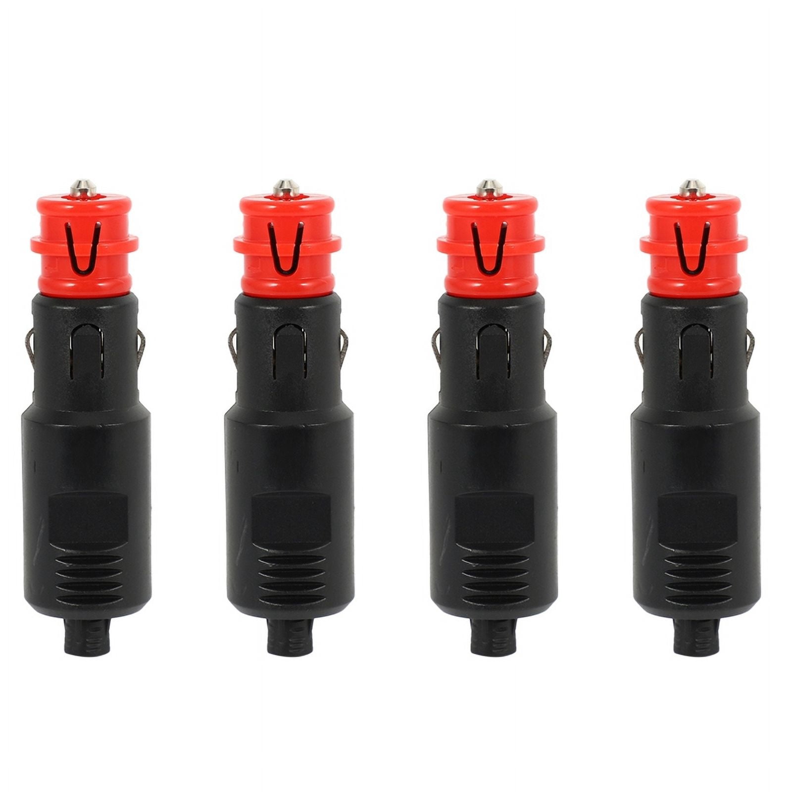 4X 12V Car Lighter Socket Power Plug Connection Male Adaptor - Walmart.com