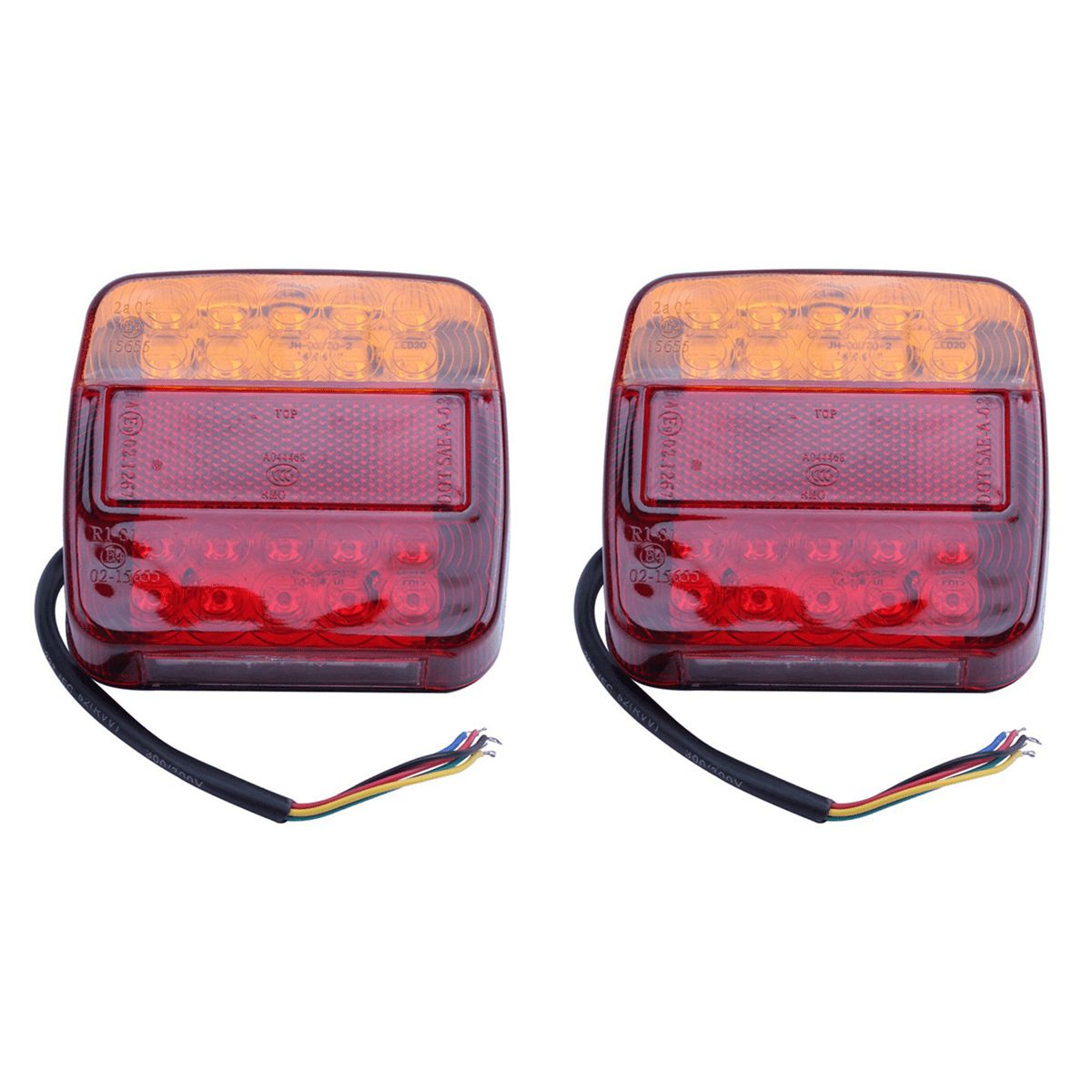 4X 12V Led Rear Lights Stop Indicator Boat Car Trailer Truck Waterproof ...