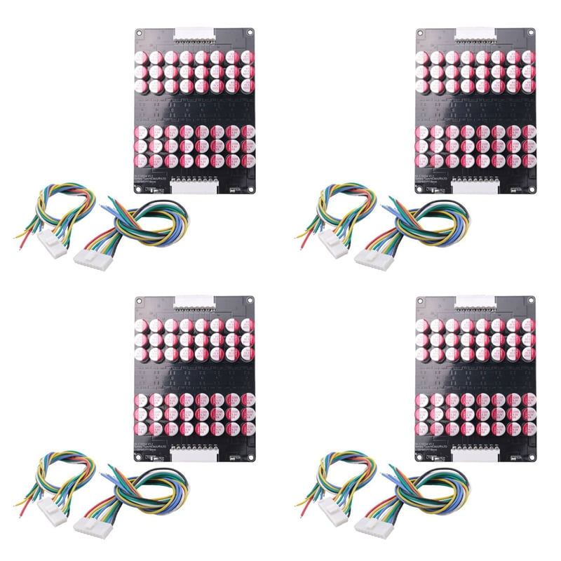 4X 16S 5A Balance Li-Ion Lifepo4 Lto Active Lithium Battery Equalizer ...