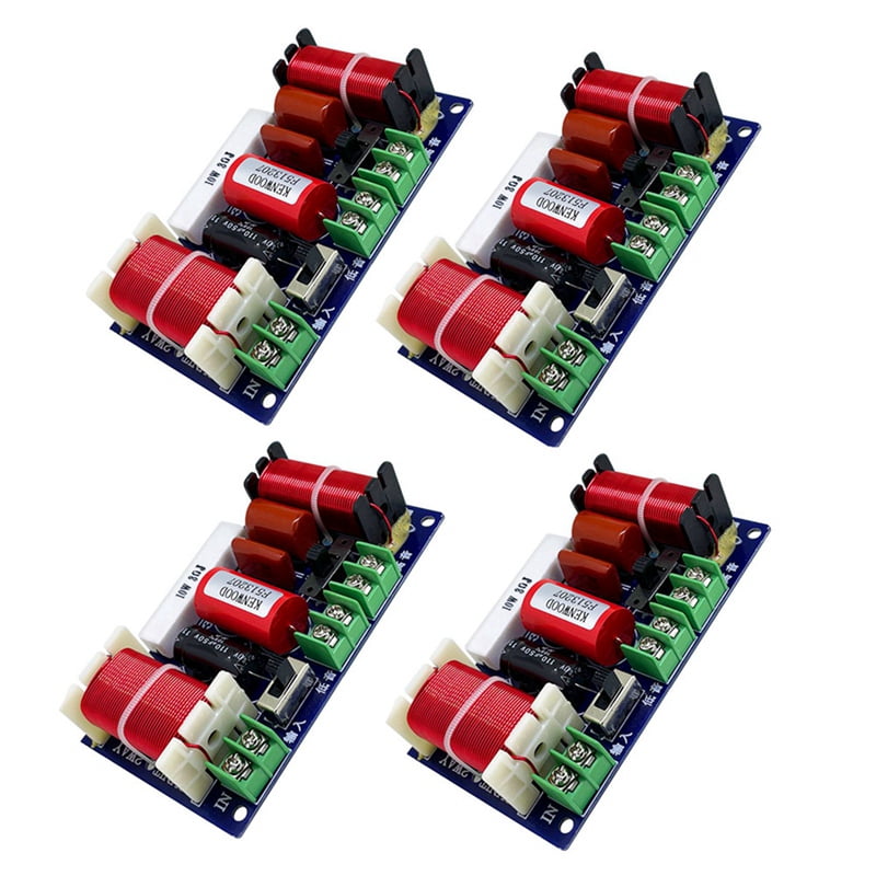 4X 2 Way Audio Crossover Divider 250W 2500Hz-3000Hz Frequency DIY ...